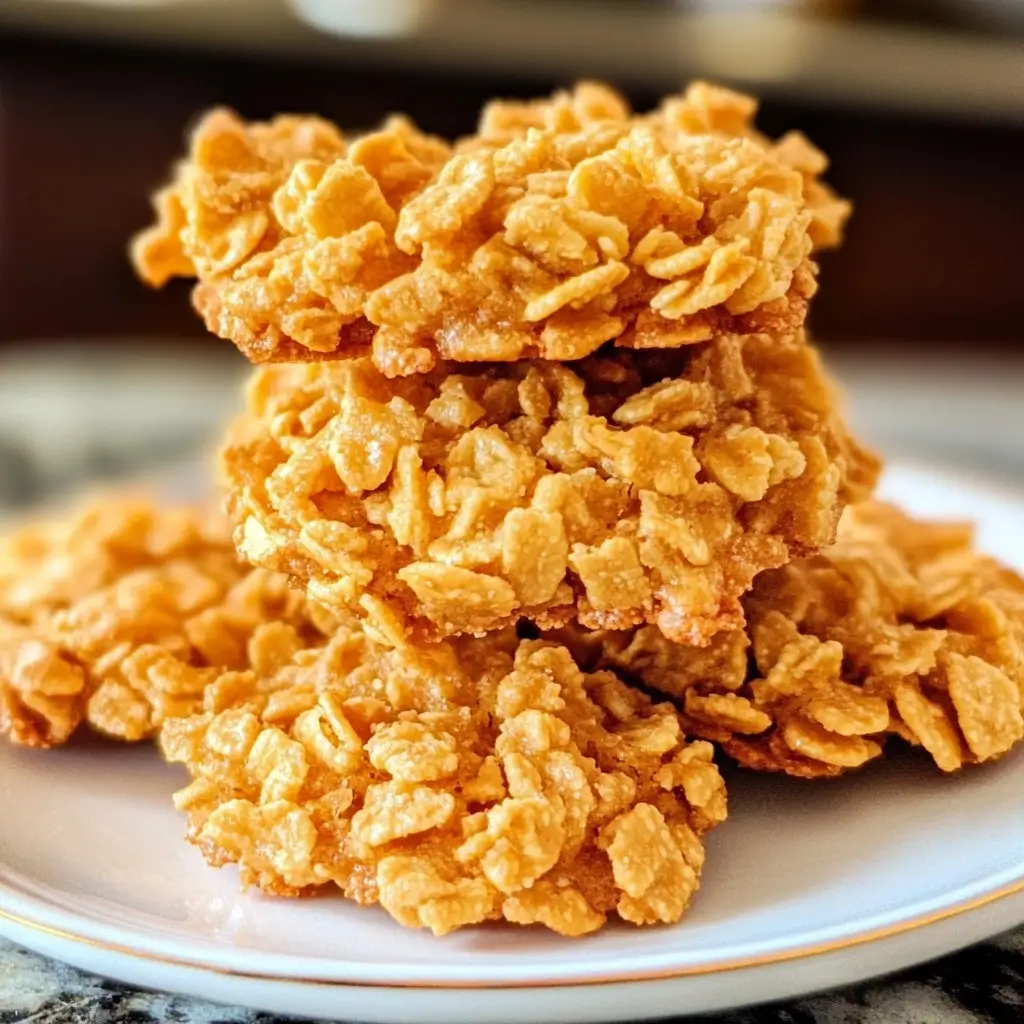 No-Bake Cornflake Cookies - Meal Prepedia